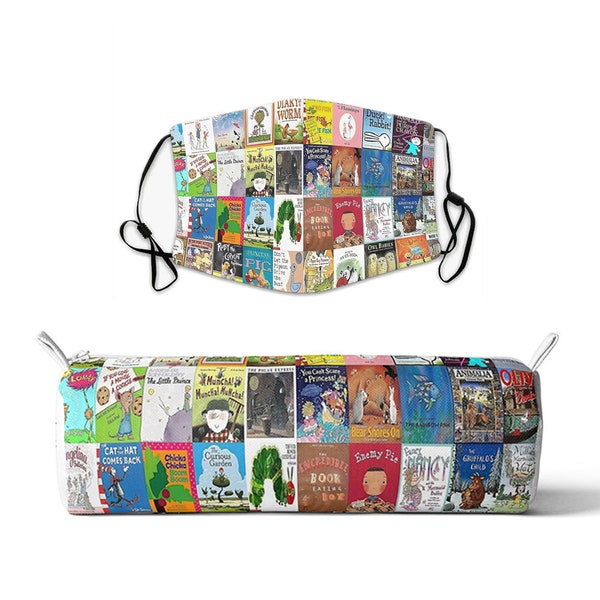 Literary Mask - Etsy