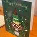 Happy Birthday Frog Card - Etsy
