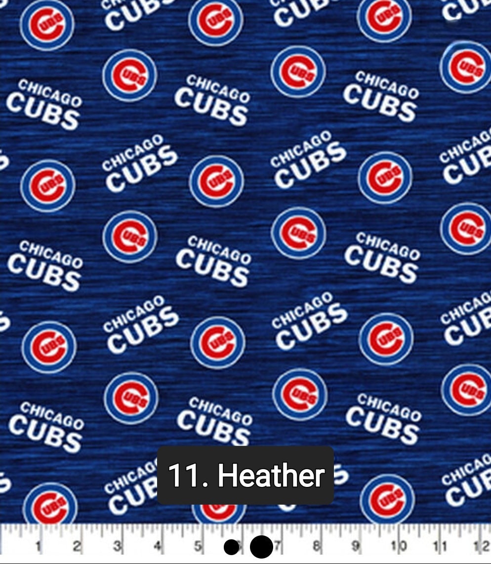 Chicago Cubs Fabric Cotton - Etsy