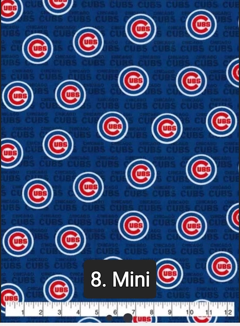 Chicago Cubs Fabric Cotton - Etsy