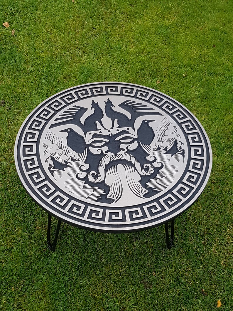 Hand made carved table tops star wars and Marvel themes look | Etsy