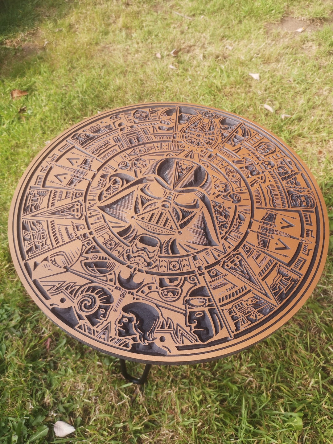 Hand Made Carved Table Tops, Star Wars and Marvel Themes, Look Great ...