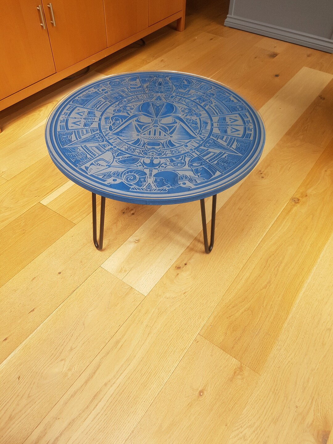 Hand Made Carved Table Tops, Star Wars and Marvel Themes, Look Great ...