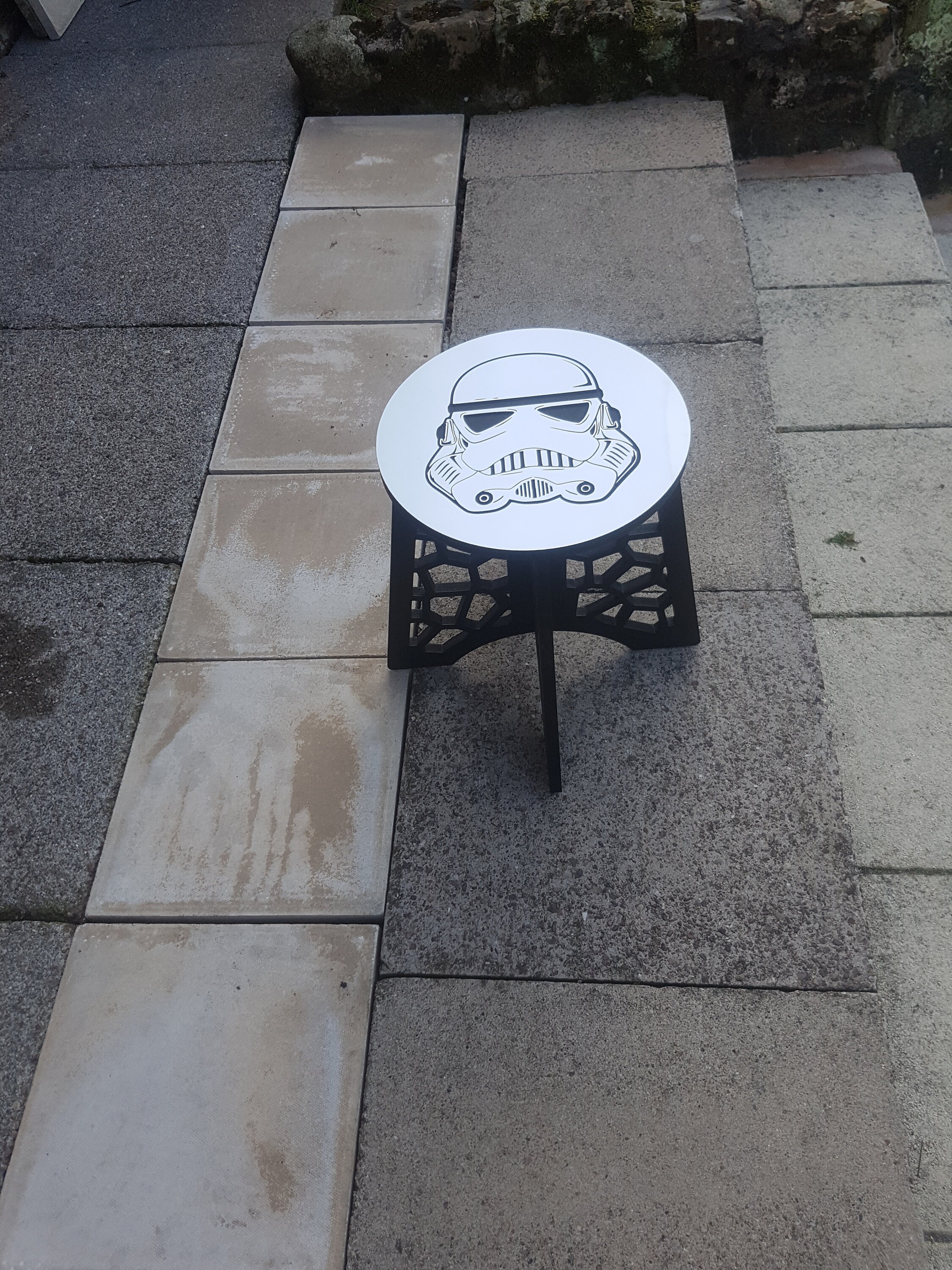 Hand Made Coloured Stools Star Wars Themes and Colours - Etsy