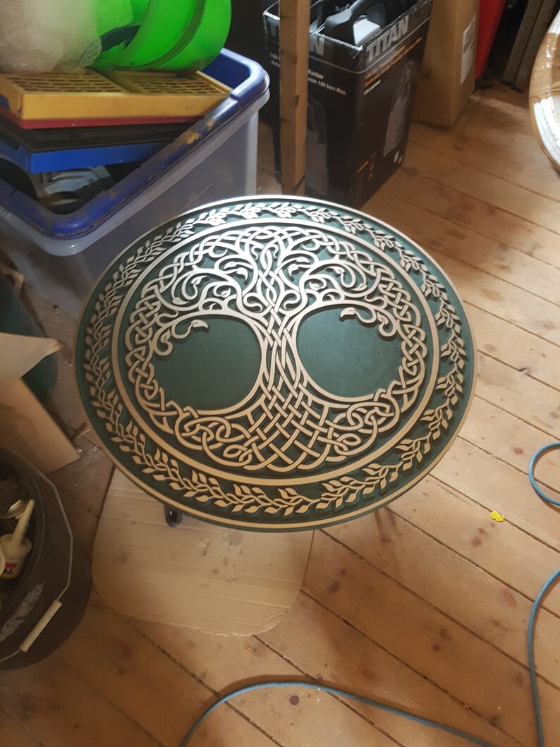 Hand Made Tree of Life Coffee Table , - Etsy