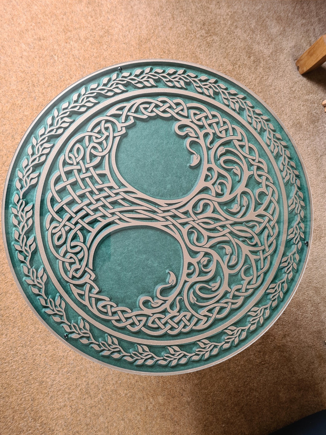 Hand Made Tree of Life Coffee Table , - Etsy