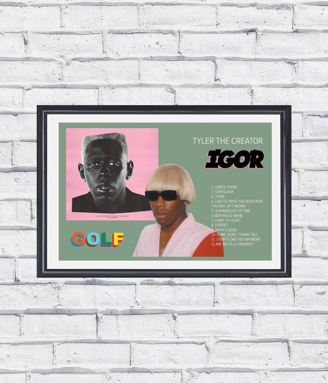 Tyler the Creator IGOR Poster *digital Download - Etsy