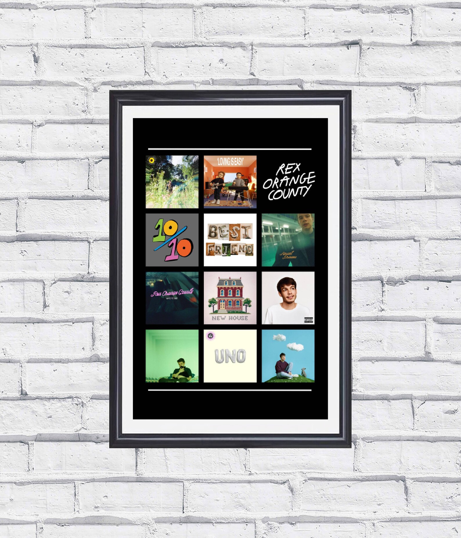 Rex Orange County Albums Poster *digital Download - Etsy UK