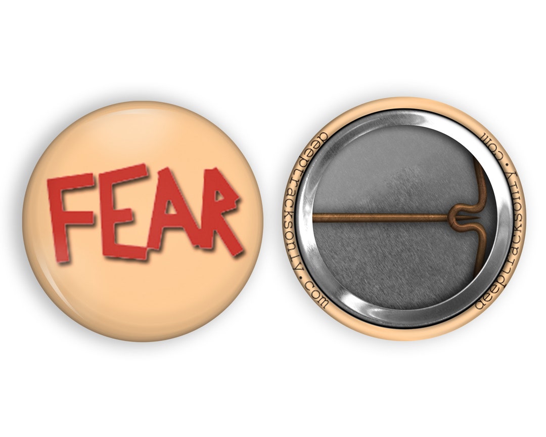 Fear - Mose Schrute - the Office 1-inch Pinback Button, Dunder Mifflin ...