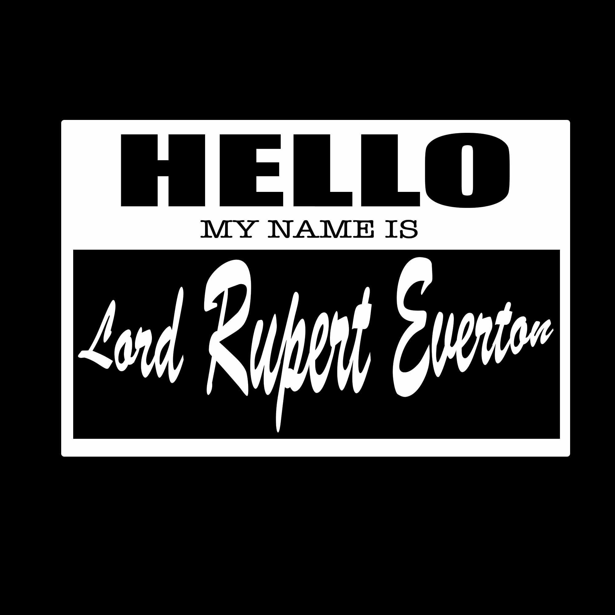 Lord Rupert Everton Deep Tracks Only Original T-shirt the - Etsy