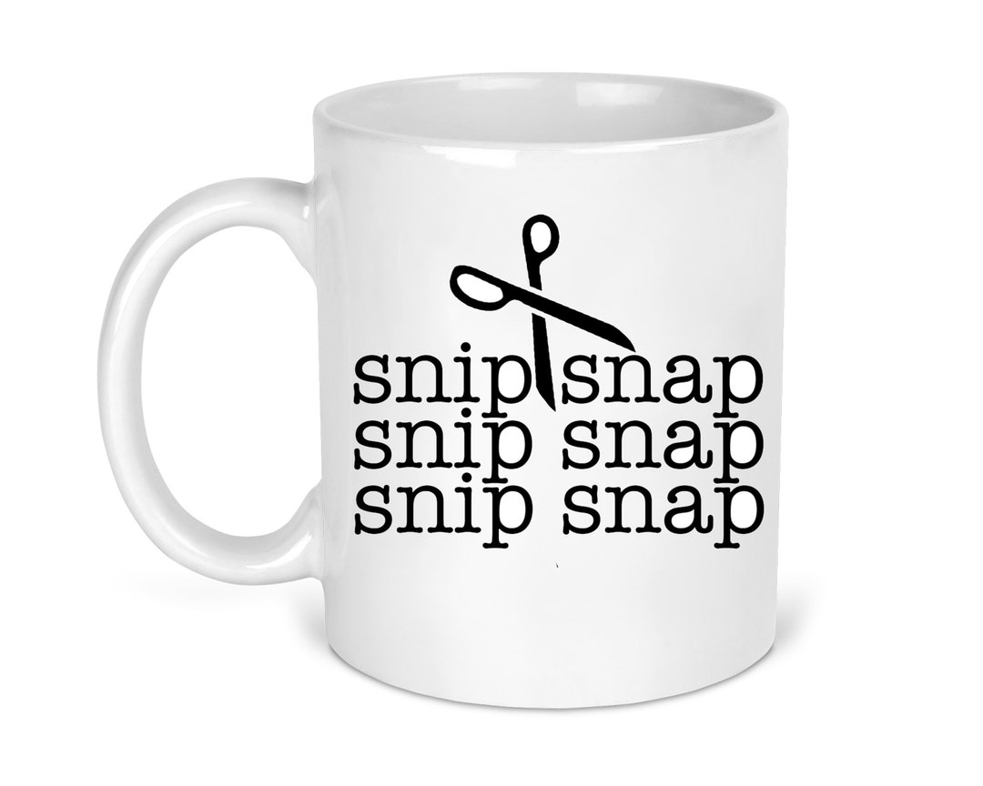 Snip Snap Snap Snap Snip Snap Mug - Michael Scott / Vasectomy Gift, the ...