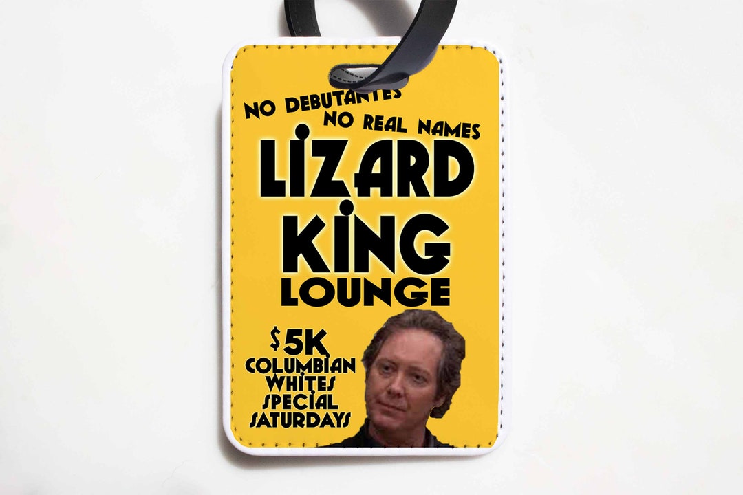 The Office Luggage Tag - Robert California, Lizard King Lounge - the ...
