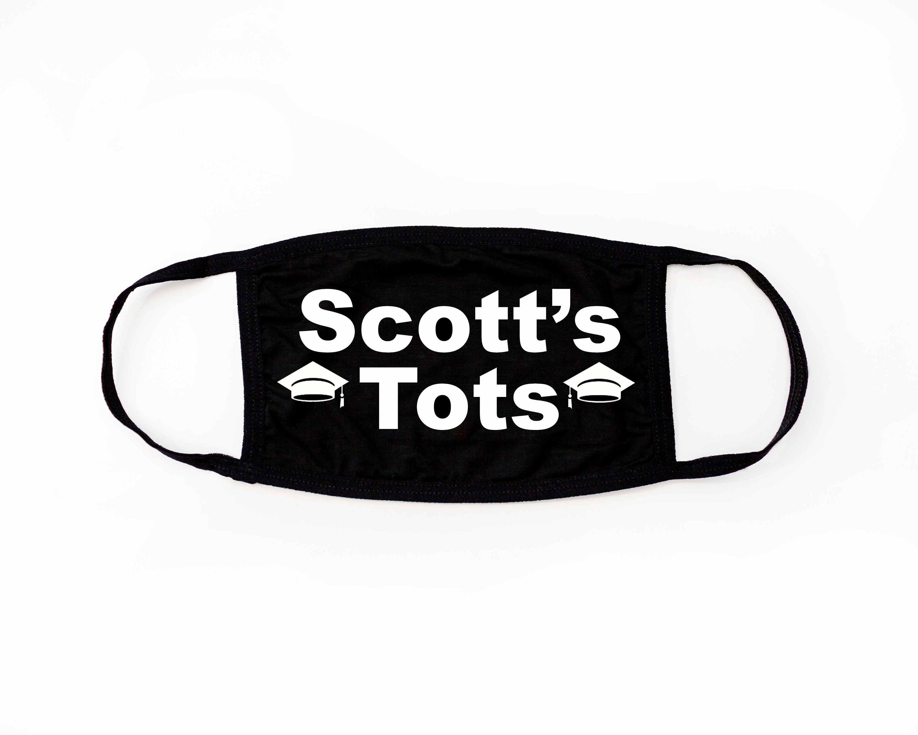 Scotts Tots Michael Scott Face Mask Covering 100% Cotton the - Etsy