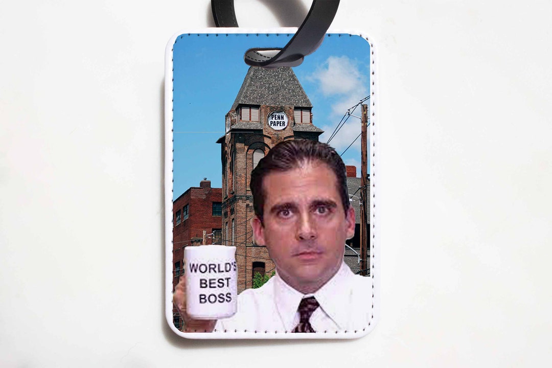 World's Best Boss Mug - the Office Luggage Tag - Michael Scott - the ...