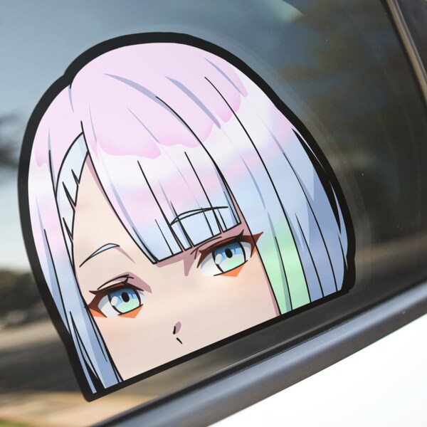 Anime Car Decal - Etsy