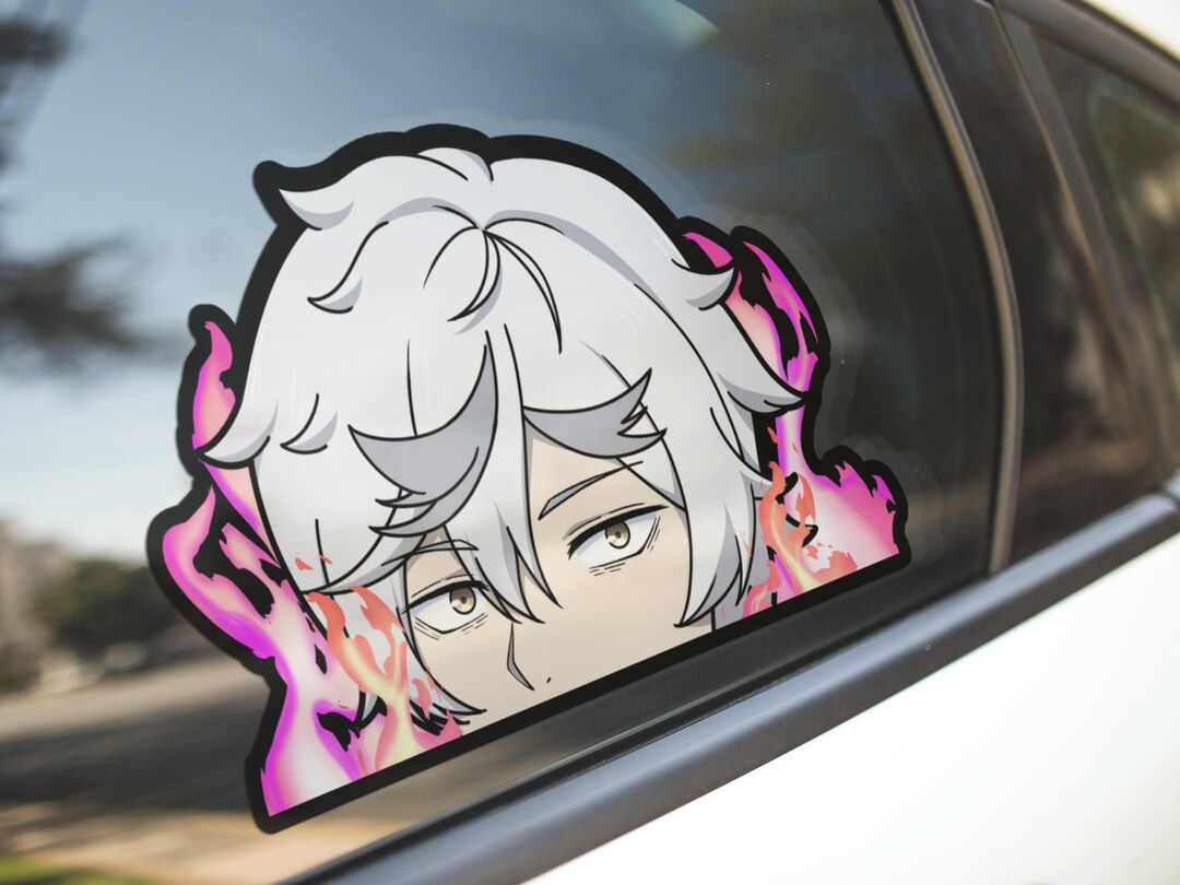 Gabimaru Peeker Sticker | Waterproof Vinyl Sticker | Laptop Peekers ...