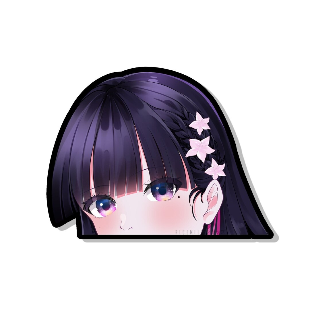 Miyo Peeker Sticker | Waterproof Vinyl Sticker | Laptop Peekers | Car ...