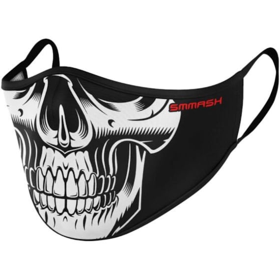 Protective mask multifunctional 3-layer face mask with silver | Etsy