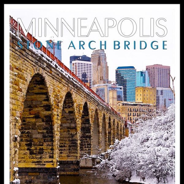 Stone Arch Bridge Etsy