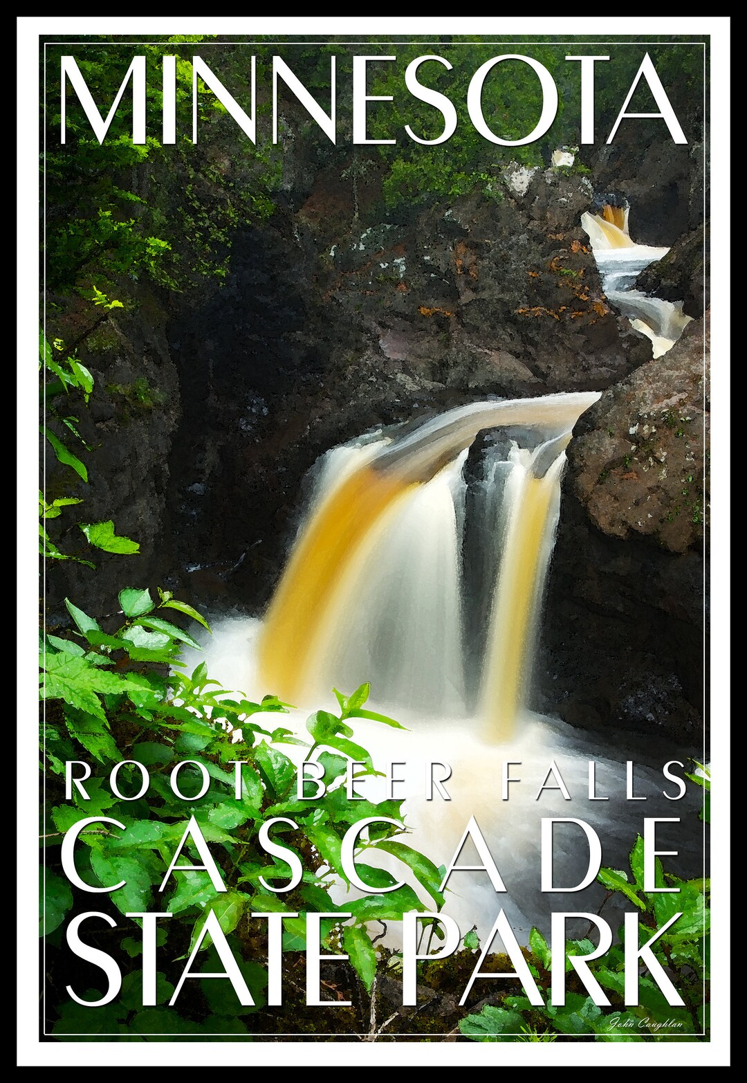 Cascade State Park Minnesota Poster - Etsy