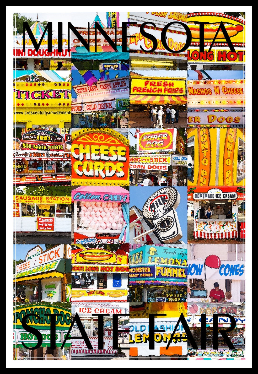 Minnesota State Fair Poster - Etsy