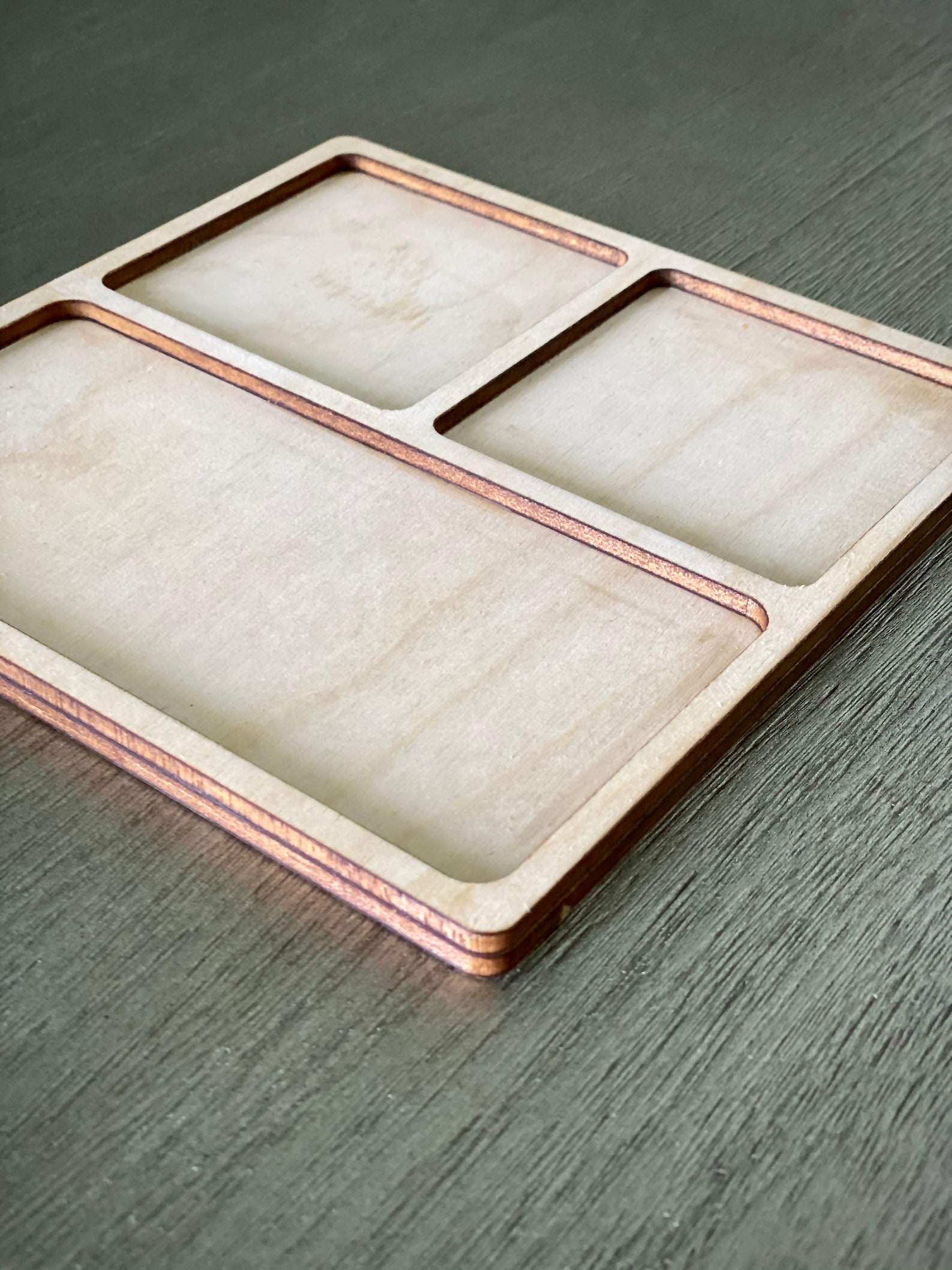 Montessori Sorting Activity Wooden Sorting Tray Versatile | Etsy