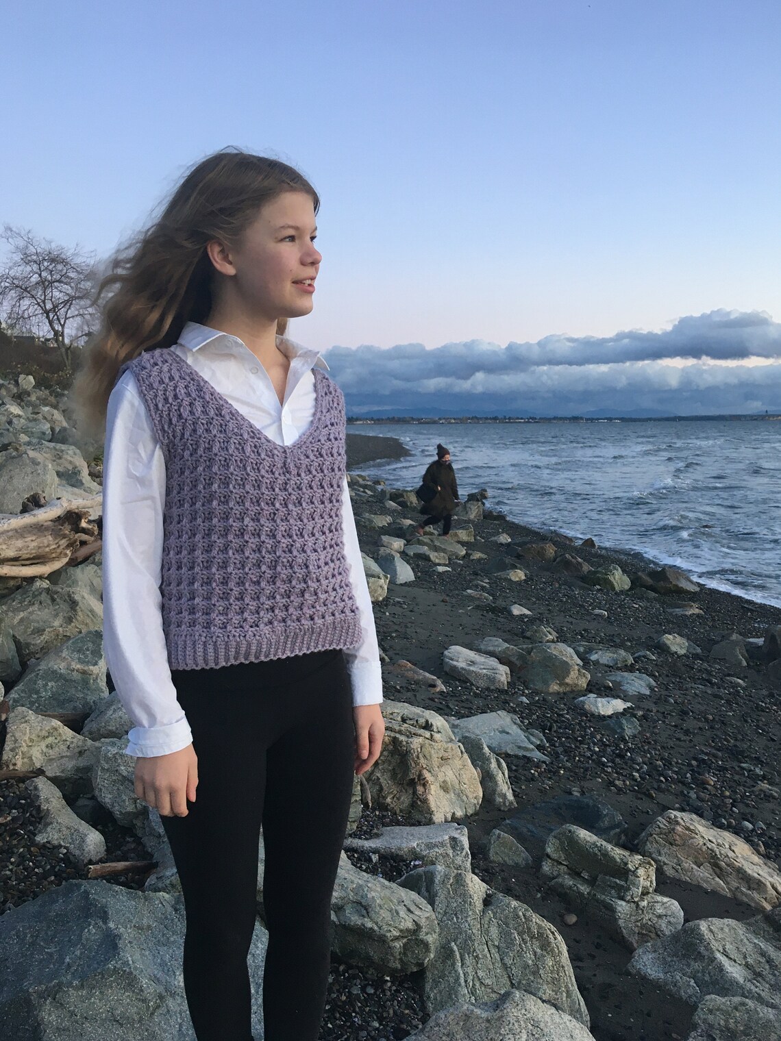 Crochet Pattern the Waffle Vest Instant Download Advanced - Etsy
