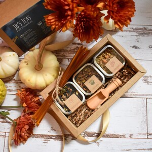 Fall Favorites Tea Sampler Organic Loose Leaf Teas That Will Give You ...