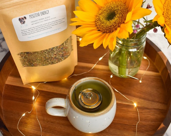 Positive Energy Mood Boosting Tea With St. Johns Wort, Lemon Balm ...