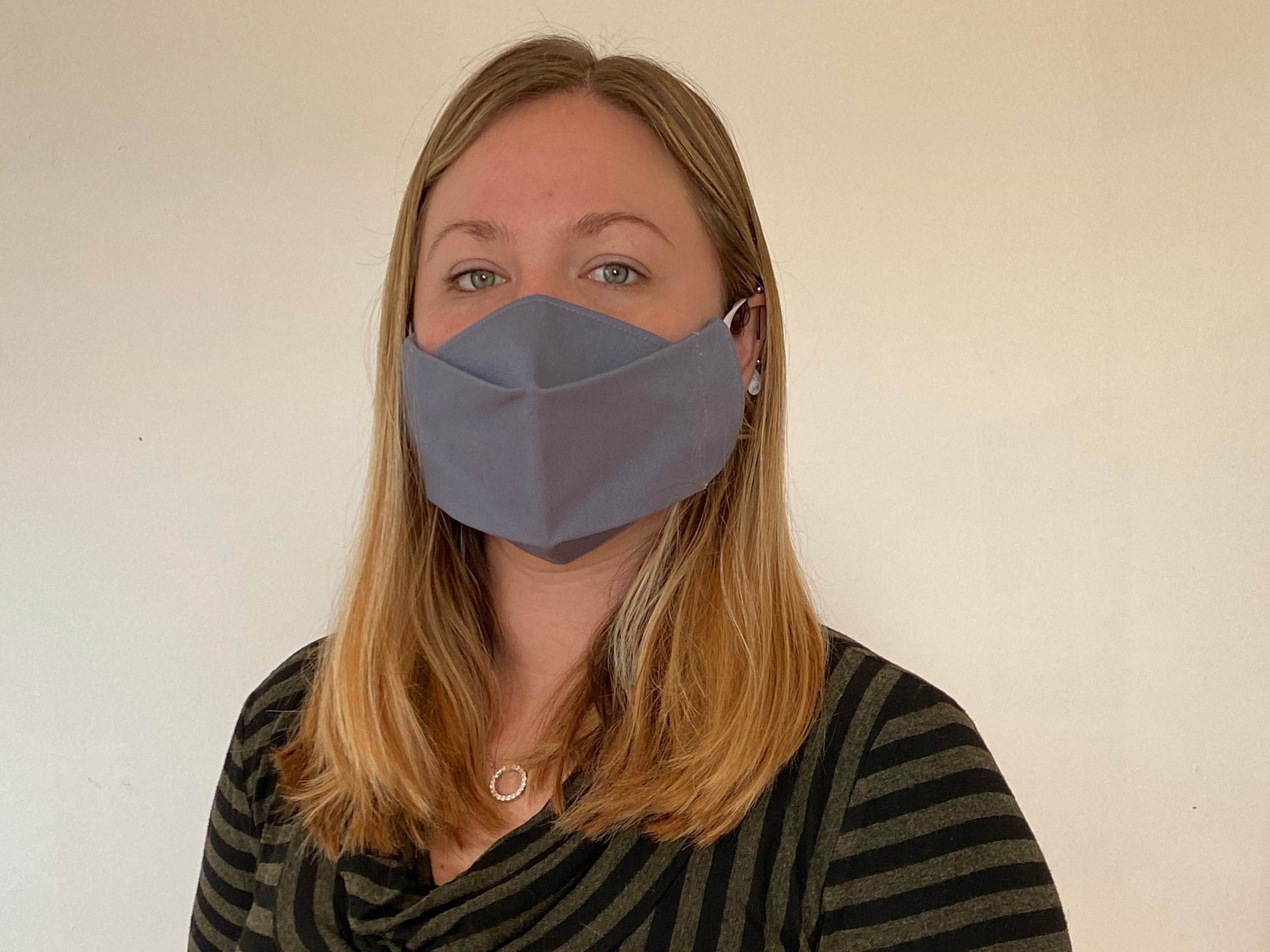 Organic Cotton Origami Face Masks,double Layer,anti Fog Face Masks - Etsy