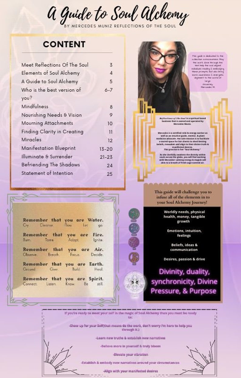 A Guide to Soul Alchemy JOURNAL PROMPT EBOOK - Etsy
