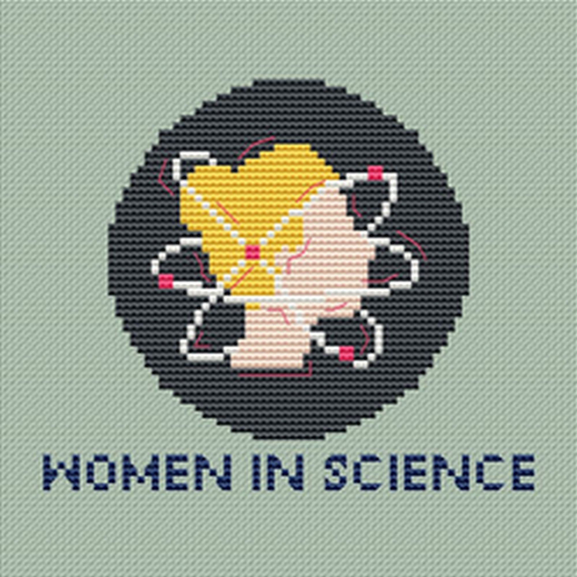 Women in Science Cross Stitch Pattern Woman's Work Cross - Etsy