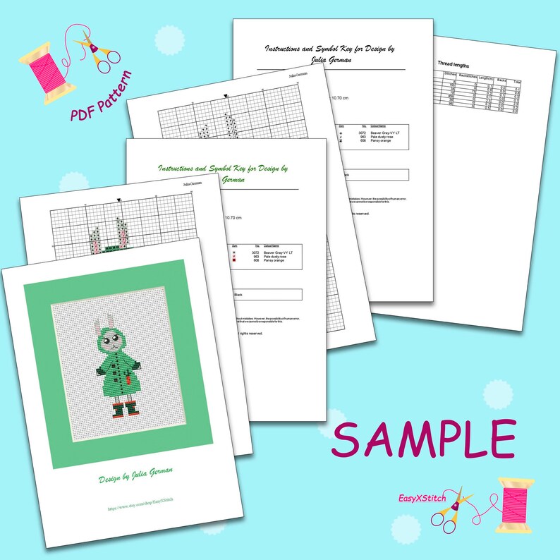 Science Cross Stitch Pattern, Instant Download PDF - Etsy