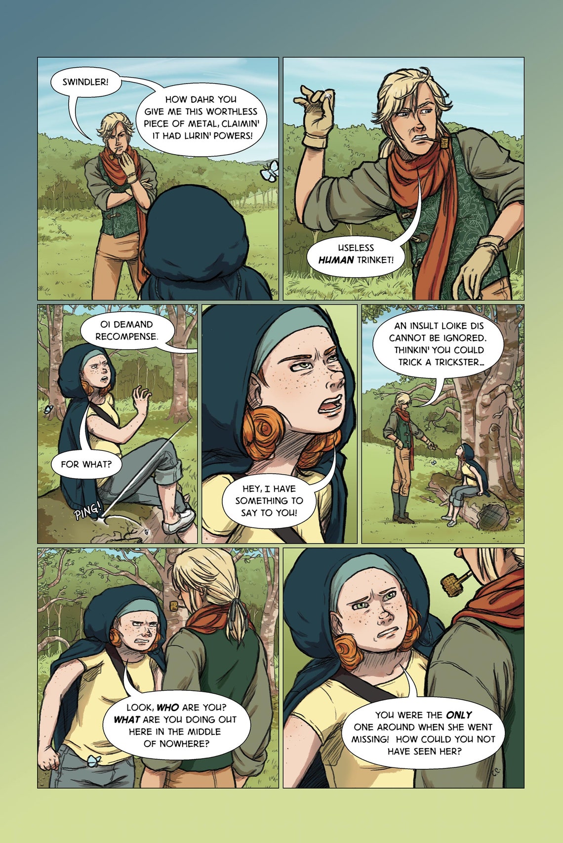 Stray Sod Comic Issue 1 Irish Folklore Adventure - Etsy Canada