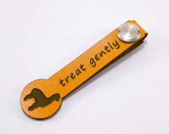 Personalized Zipper Tags for Large Zipper Pulls Set of 5 Custom Zipper ...