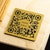 Metallic QR Code Stickers for Menu and Social Links, Customizable ...
