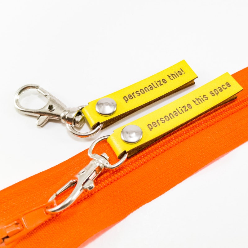 Name Zipper Pull - Etsy