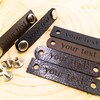 Personalized Zipper Tags for Large Zipper Pulls Set of 5 Custom Zipper ...