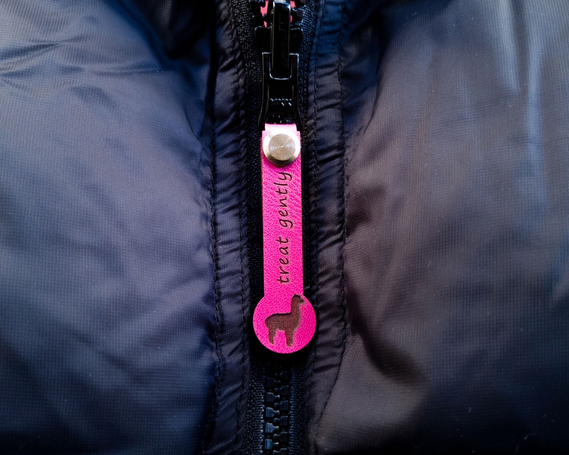 Custom Tags for Large Zipper Pulls Set of 5 18 Color | Etsy