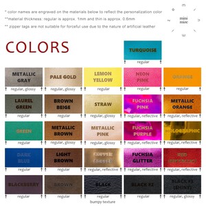 Personalized Zipper Tags for Large Zipper Pulls - Set of 5 - Custom ...