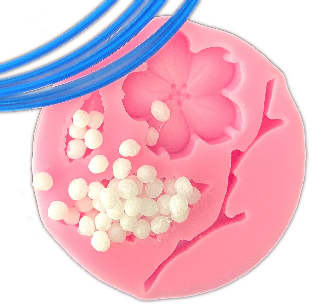 500g Polymorph Moldable Thermoplastic Pellets, 2 Silicon Molds, 5 ...