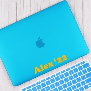 Custom Name Sticker for Laptop / Persononalized Vinyl Name Sticker for ...