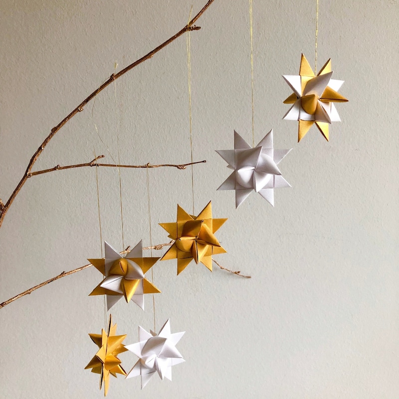 Paper Mache Stars - Etsy