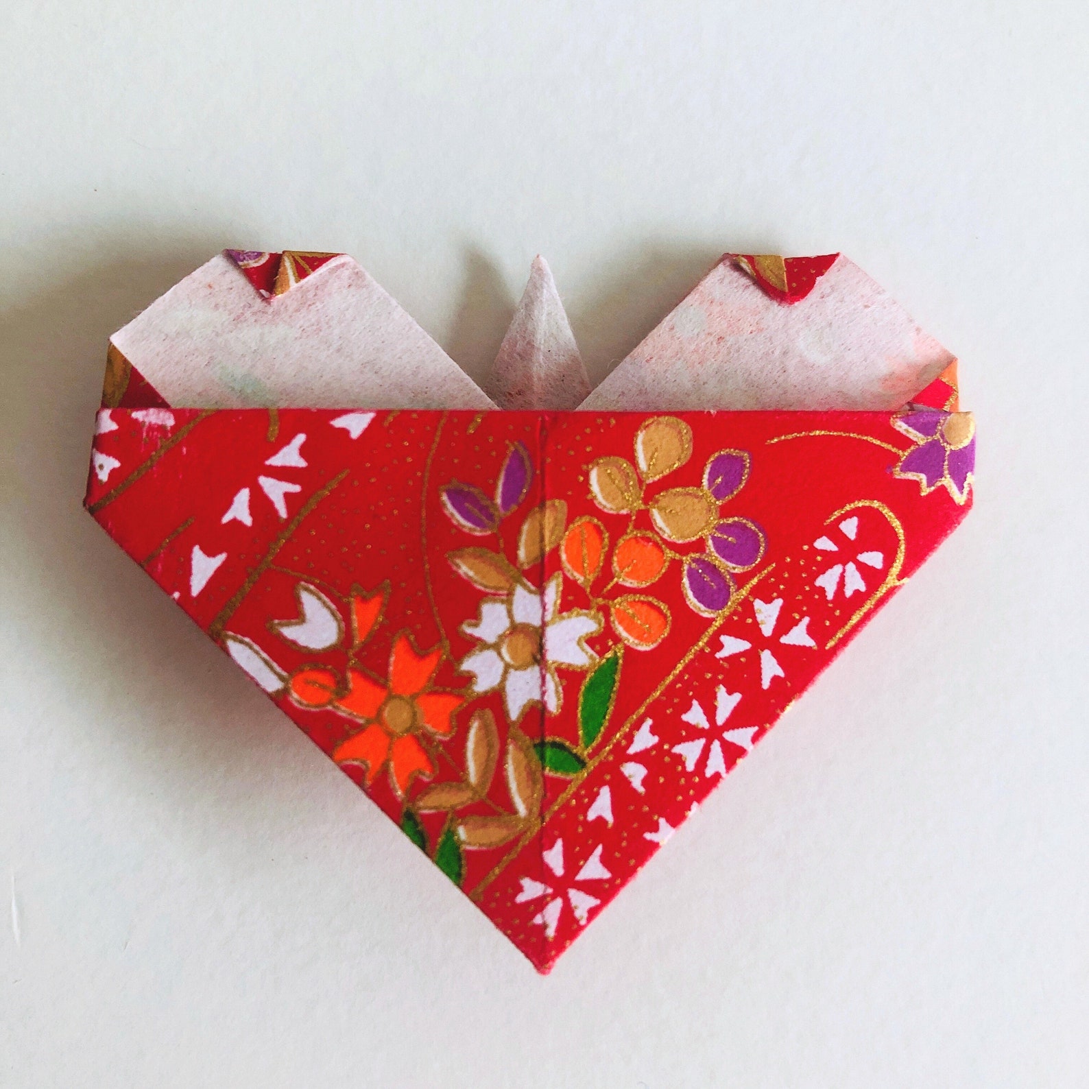 Origami Crane Hearts Japanese Lockdown Gift Virtual Hug | Etsy