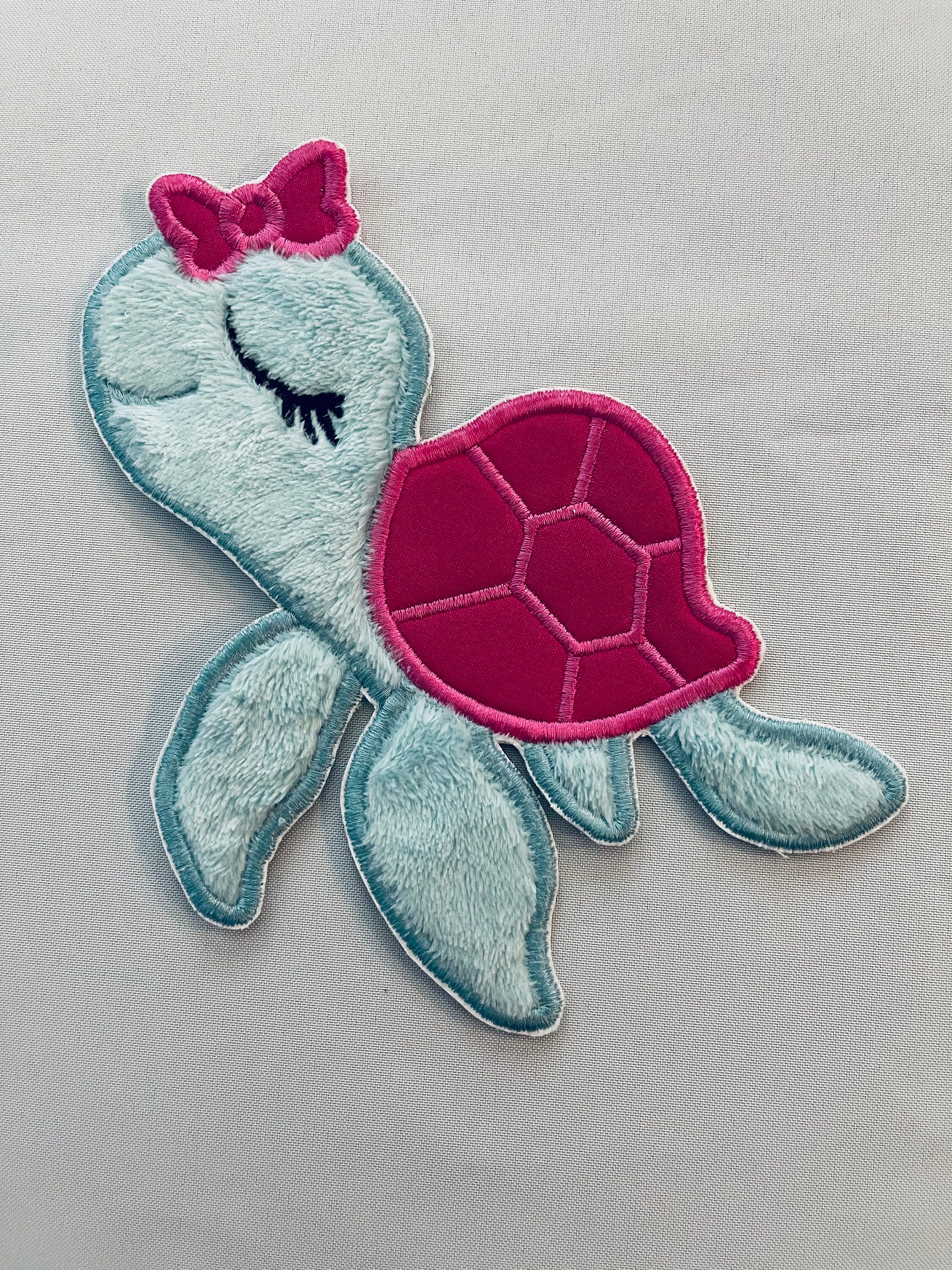 Soft Minky Fabric Sea Turtle Patch. - Etsy