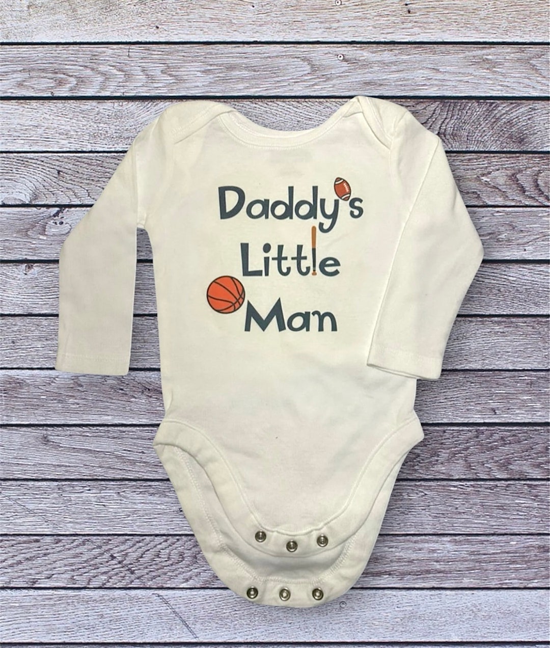 Daddy's Little Man Baby Onesie, Baby Shower Gift, Infant Shirt, Baby ...