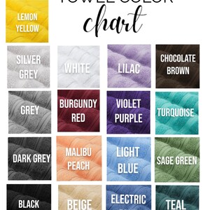 Monogram Towel Set / Personalized Towel Set/ Custom Towel Set ...