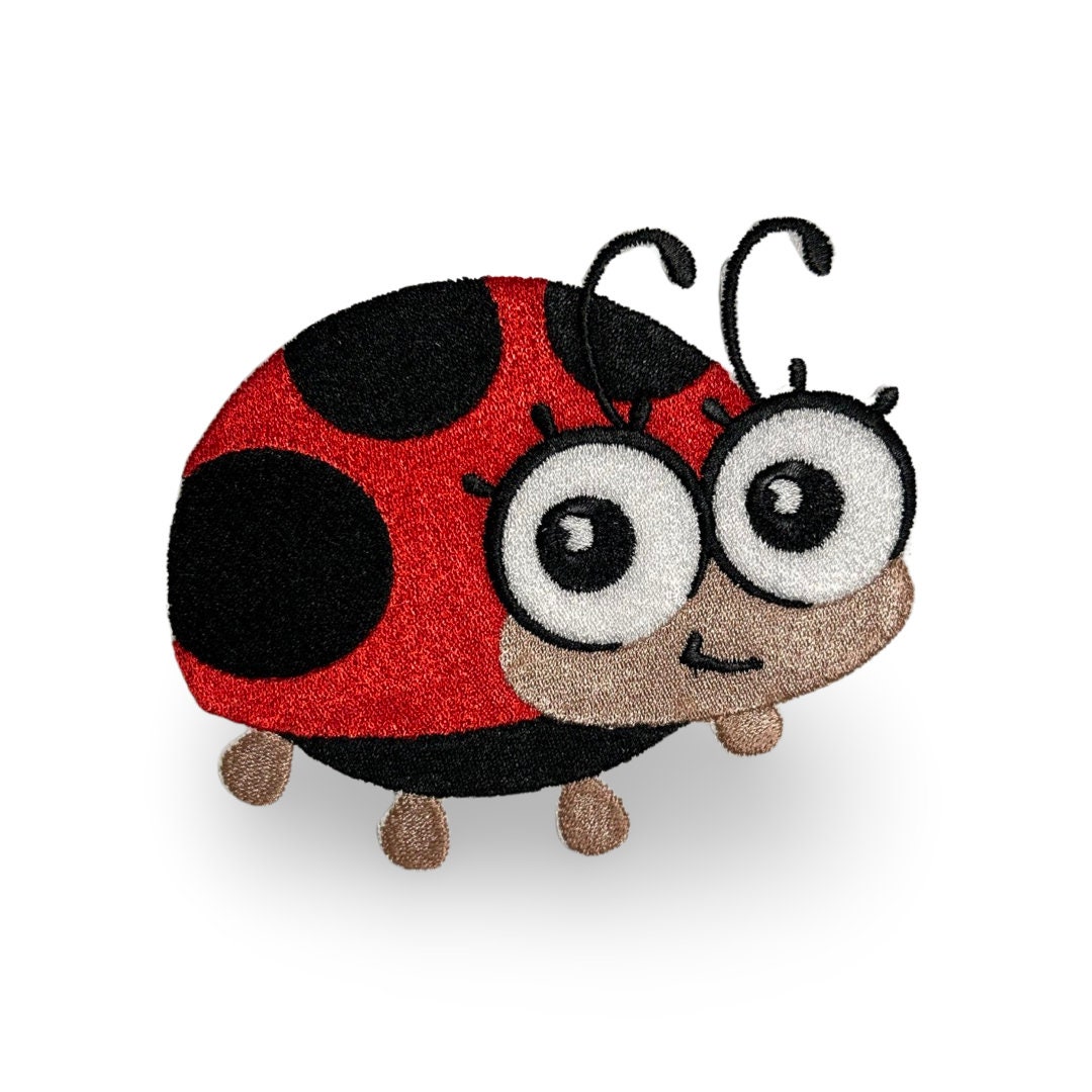 Ladybug Embroidery Patch, Patch for Baby, Iron on Lady Bug Patch, Sew ...