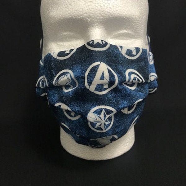 Avengers Face Mask - Etsy