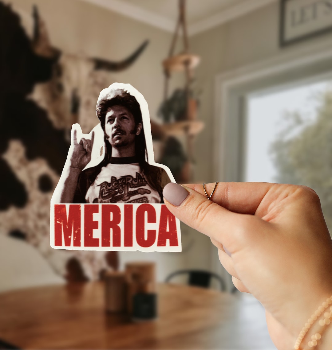 Joe Dirt ‘merica Sticker - Etsy